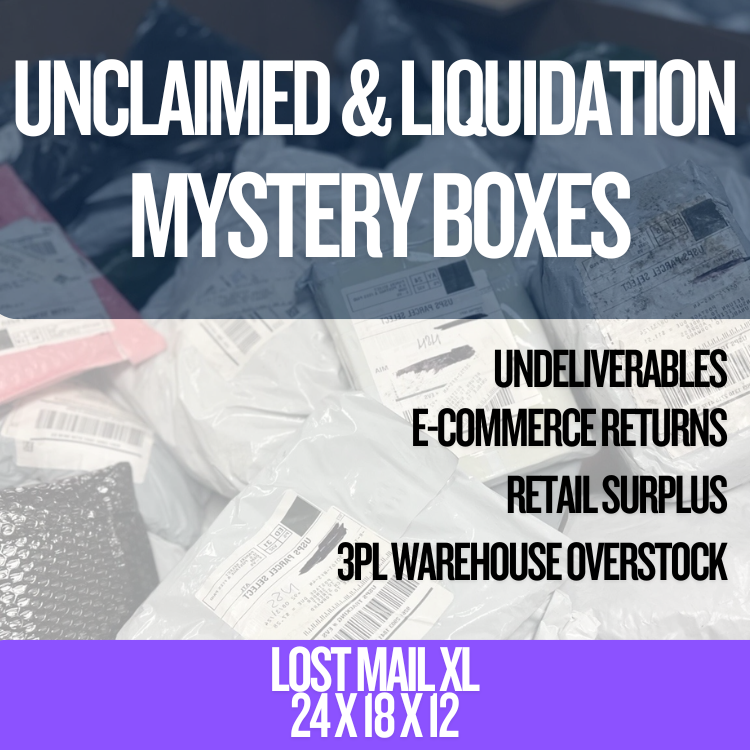 Unclaimed & Liquidation Mail Mystery Boxes – Pretty Packed